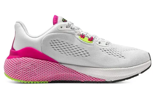 Under Armour Hovr Machina 3 Cn Athletic Sneakers - White/pink