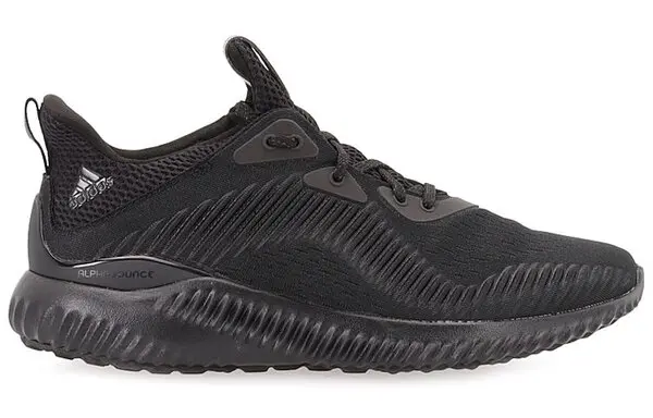 Adidas Alphabounce+ Athletic Sneakers - Black