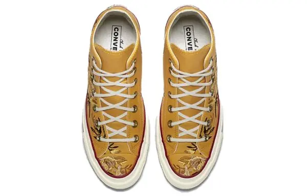 CONVERSE Chuck 70 High Top Sneakers With Floral Embroidery