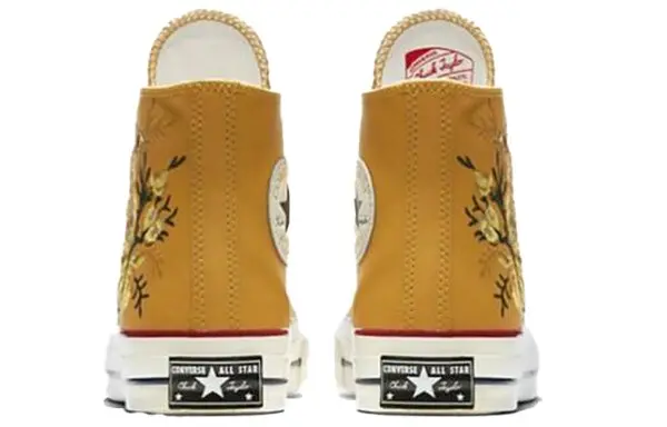CONVERSE Chuck 70 High Top Sneakers With Floral Embroidery