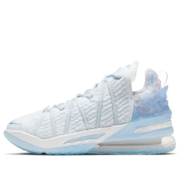 Nike Lebron 18 Ep "play For The Future" Sneakers - Blue/white/clear