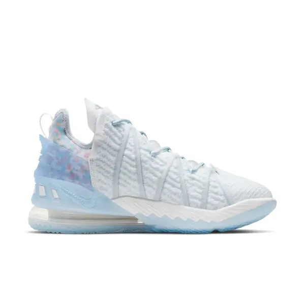 Nike Lebron 18 Ep "play For The Future" Sneakers - Blue/white/clear