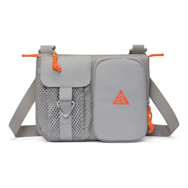 Nike Daymax Crossbody Bag - College Gray/fog Gray/safety Orange