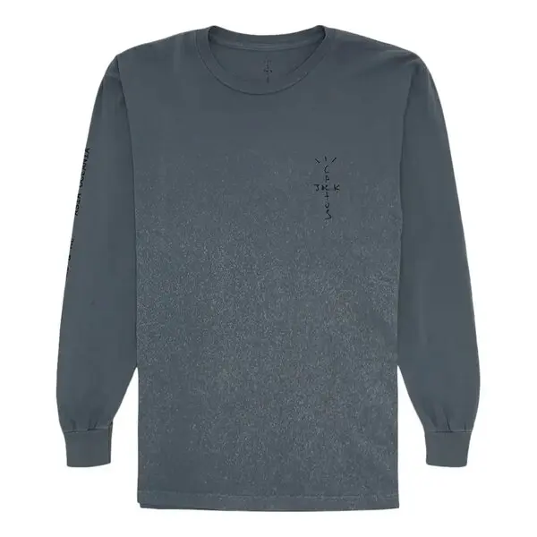 TRAVIS SCOTT Back Bling Long Sleeve Tee