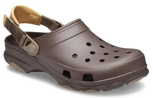 CROCS Beach Coffee Clogs - Brown