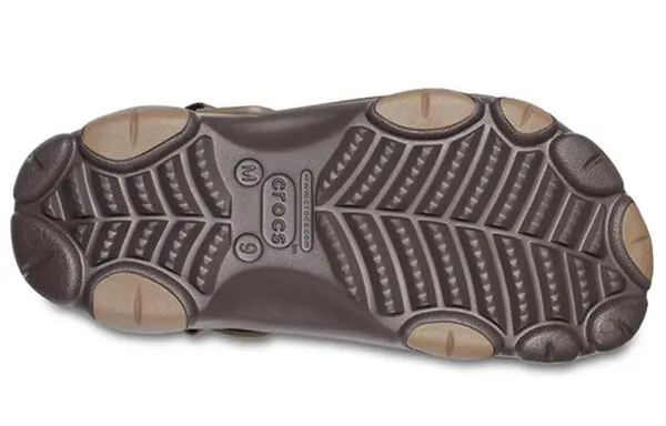 CROCS Beach Coffee Clogs - Brown