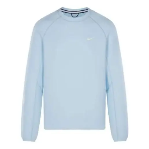 Nike X Nocta Drake Tech Fleece Crew - Cobalt Blue Tint/white