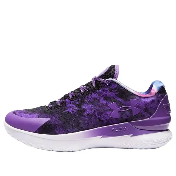 Under Armour Curry 1 Flotro "curry Tour" Sneakers - Purple/white/black