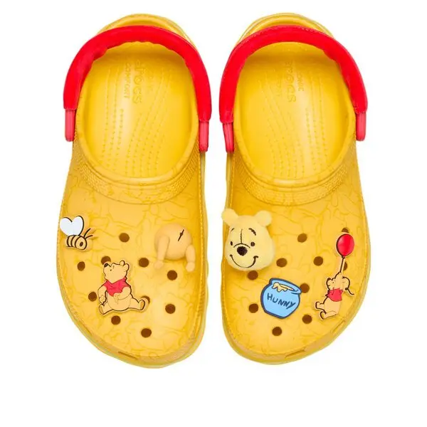 CROCS X Disney Winnie The Pooh Classic Platform Clog - Yellow/red
