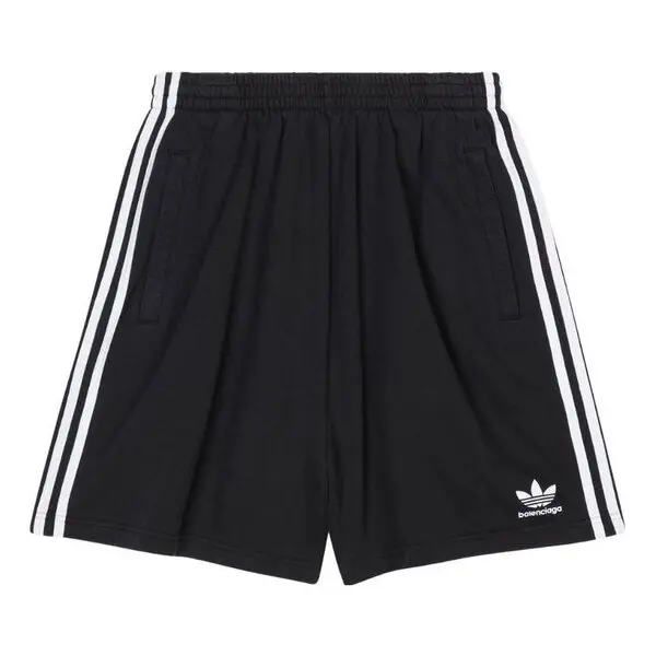 Balenciaga X Adidas Large Shorts - Black