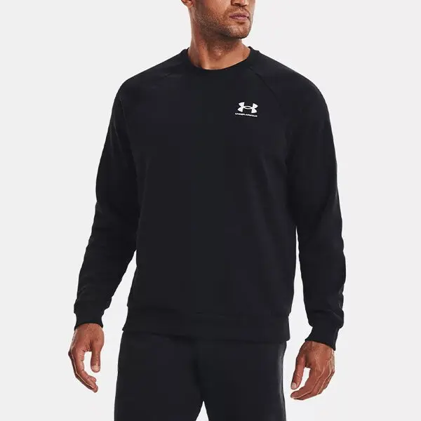 Under Armour Rival Fleece Crew - Black