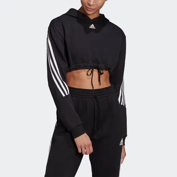 Adidas Cropped Hoodie