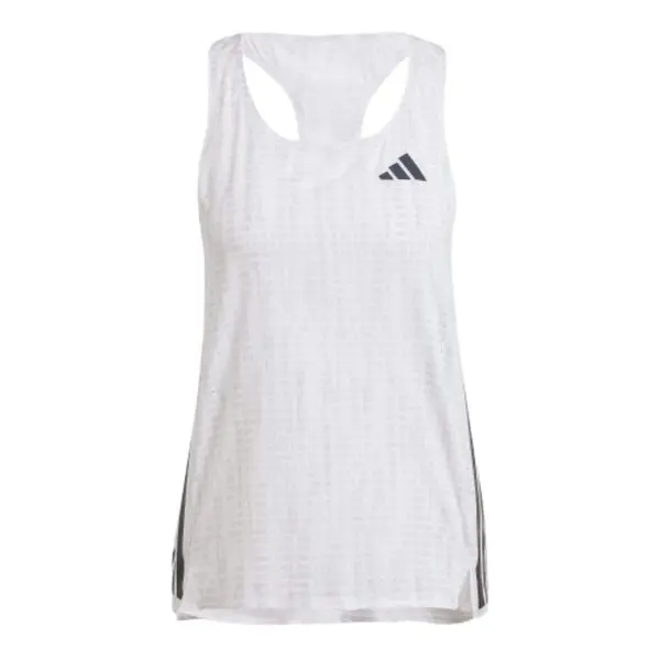 Adidas Adizero Running Singlet - White