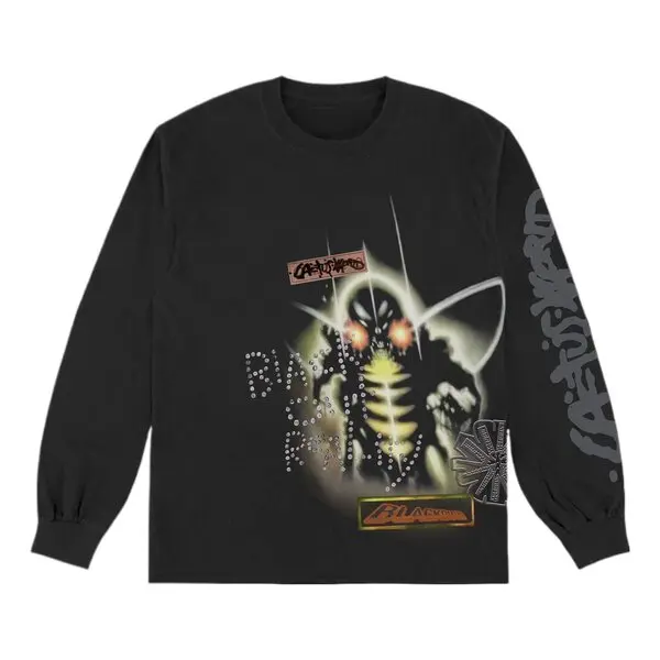 TRAVIS SCOTT Fw22 Beetle Jack Long Sleeve Tee - Black
