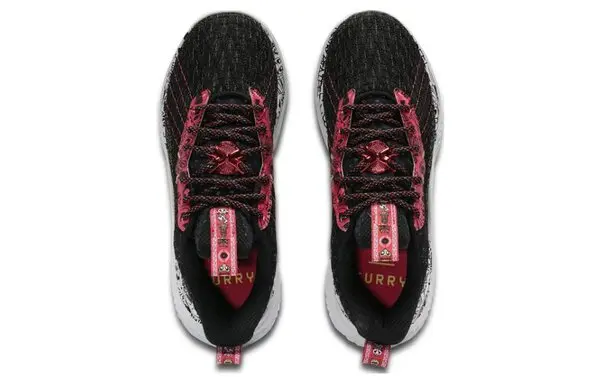 Under Armour Curry Flow "black Red - Black/red