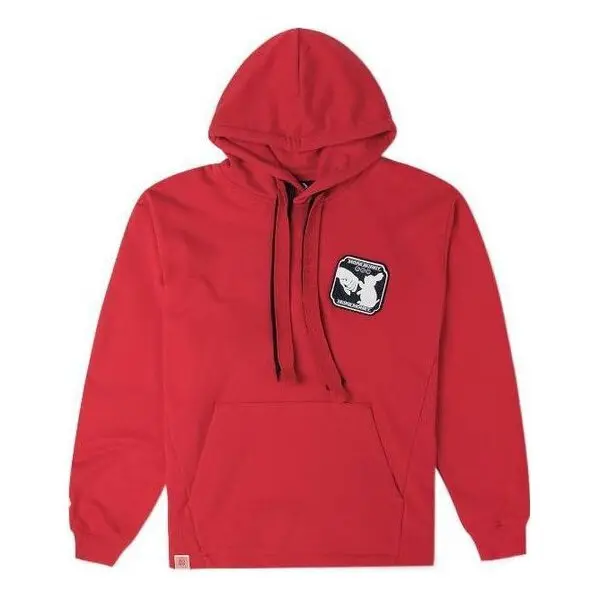 CONVERSE Yotr Hoodie - Red/white