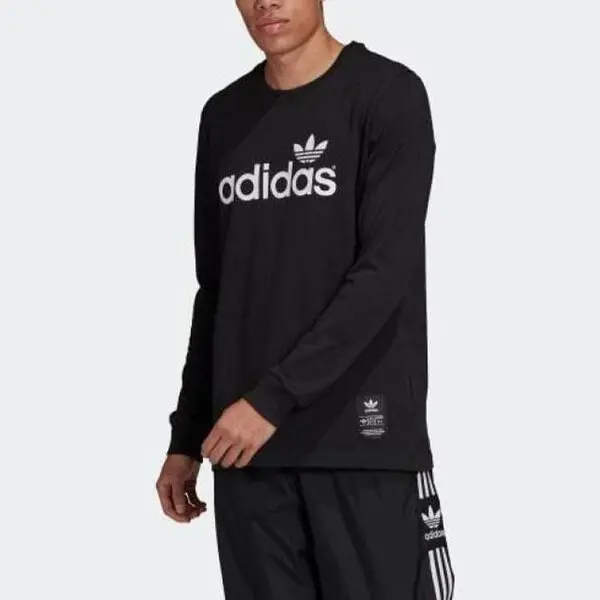 Adidas Long Sleeve Printed Shirt