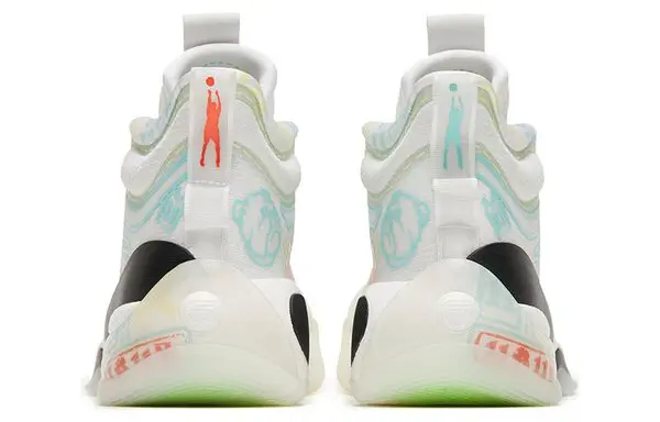 ANTA Klay Thompson Pro "lucky " Basketball Sneakers - White/blue/black