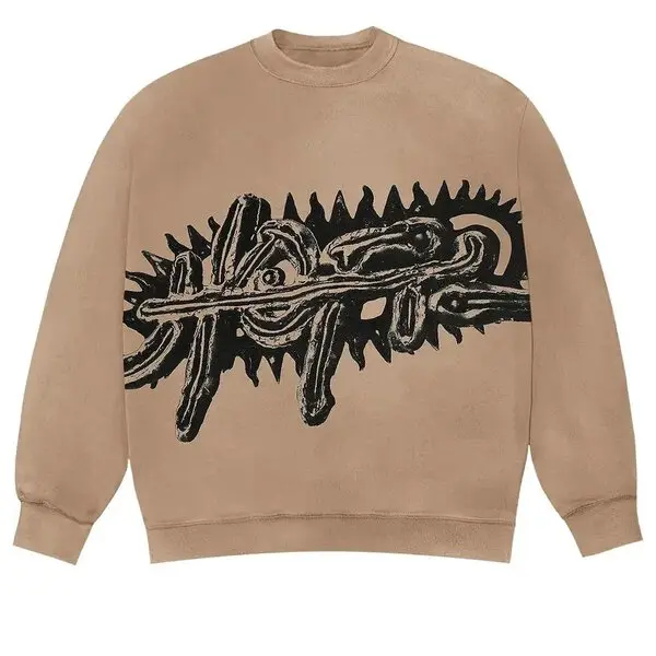TRAVIS SCOTT Cactus Jack Ss23 Utopia A3 Box Set Pack Sweatshirt - Tan/black