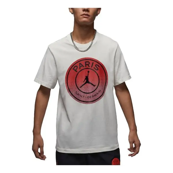 JORDAN Paris Saint-germain Graphic T-shirt Asia Sizing - Sail
