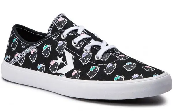 CONVERSE Hello Kitty X Costa Low Top Sneakers - Black