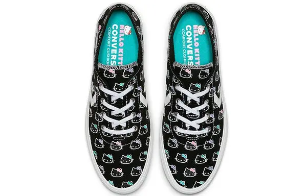 CONVERSE Hello Kitty X Costa Low Top Sneakers - Black