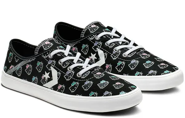 CONVERSE Hello Kitty X Costa Low Top Sneakers - Black