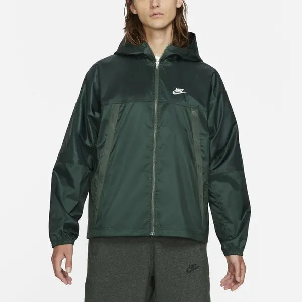 Nike Sports Windproof Woven Hooded Jacket