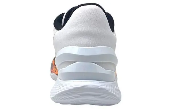Under Armour Curry 2 Low Flotro "chef Curry" Basketball Shoes - White/black/orange