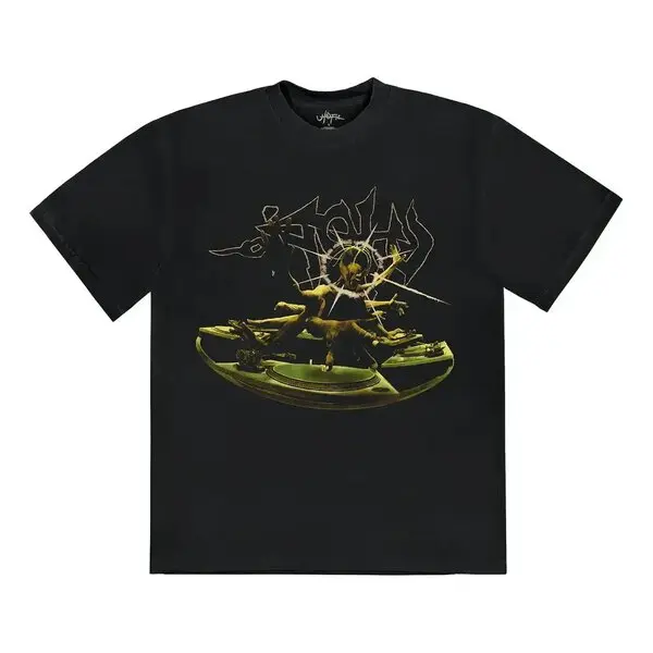 TRAVIS SCOTT Dj T-shirt - Black