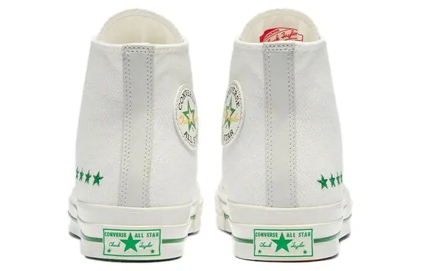 CONVERSE Chuck 70 Hi Sneakers - White/green