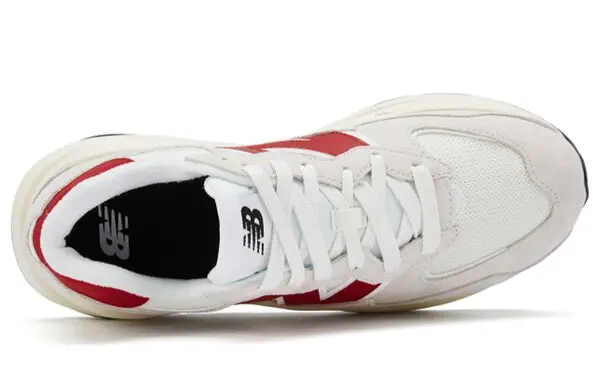 NEW BALANCE 57/40 Athletic Sneakers - Grey/red