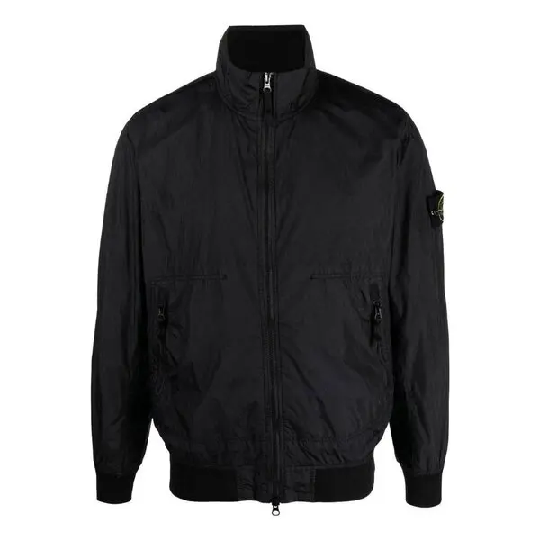 Stone Island Crinkle Reps Jacket - Black