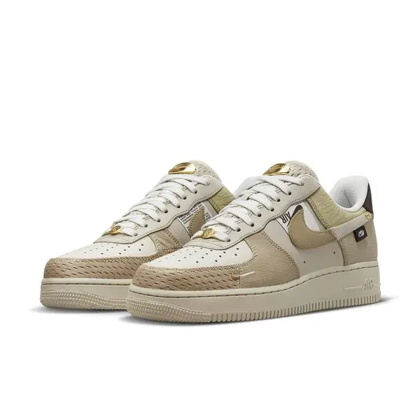 Nike Force 1 '07 Lx "tan Bling - Brown/light Brown