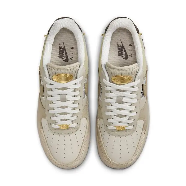 Nike Force 1 '07 Lx "tan Bling - Brown/light Brown