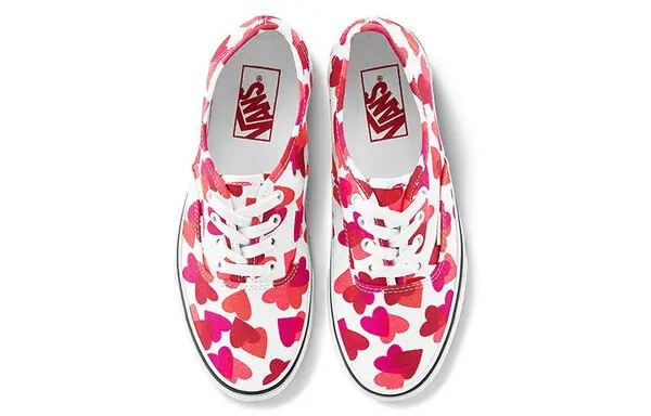 VANS Authentic "valentine Hearts" Sneakers - Red