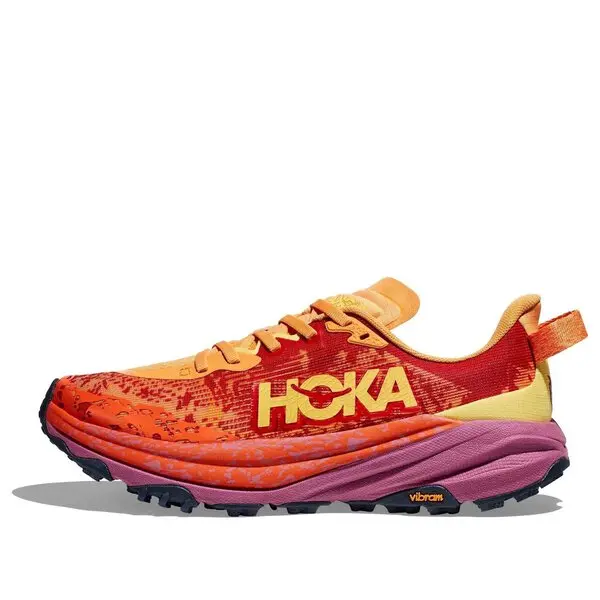 Hoka One One Speedgoat Wide Athletic Sneakers - Sorbet/beet Root