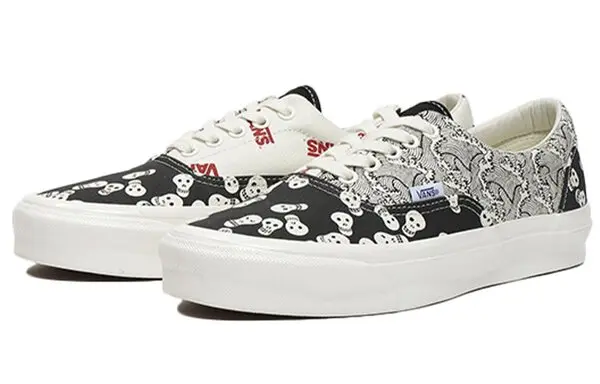VANS Og Era Lx "black Skull Print - Black/white