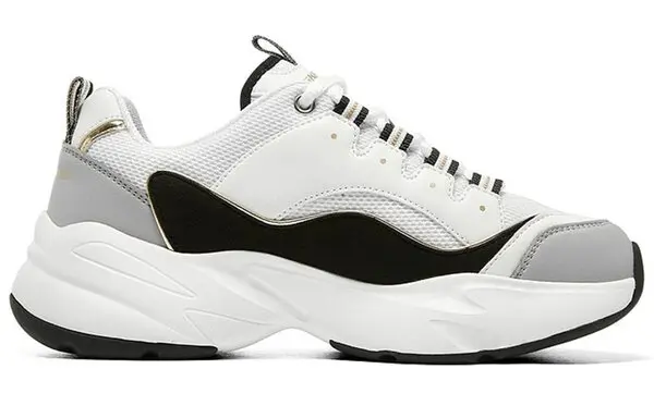Sketchers D'lites 3.0 Cousin Low Top Sneakers - White/gray