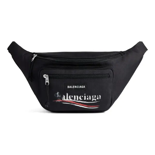 Balenciaga Explorer Beltpack - Black