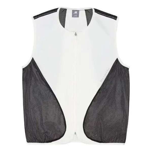 NEW BALANCE Vest With Mesh Pocket - White