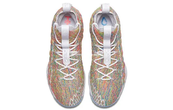 Nike Lebron 15 High Top Lace-up Athletic Sneakers