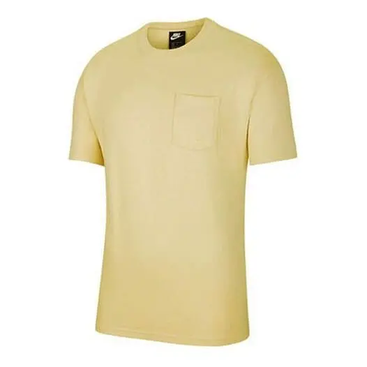 Nike Crew Neck Short Sleeved - Yellow