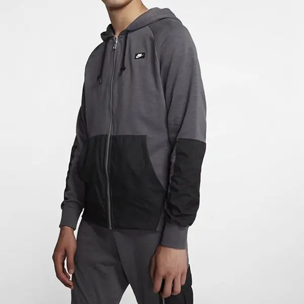 Nike Colorblock Hooded Drawstring Jacket