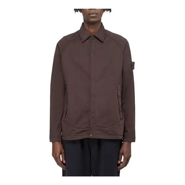 Stone Island Ghost Overshirt - Brown