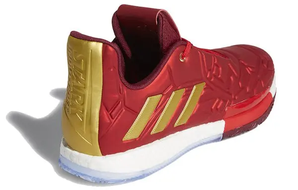Adidas Marvel X Harden Volume 3 "heroes Among Us: Iron Man" Sneakers - Red
