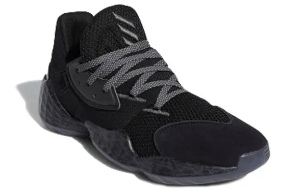 Adidas Harden Volume 4 Gca 'lights Out' Sneakers - Black