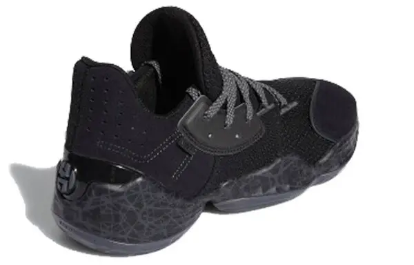 Adidas Harden Volume 4 Gca 'lights Out' Sneakers - Black