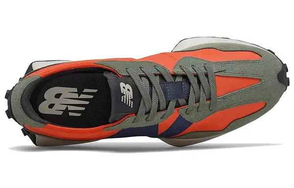 NEW BALANCE 327 Sneakers - Orange/blue/grey