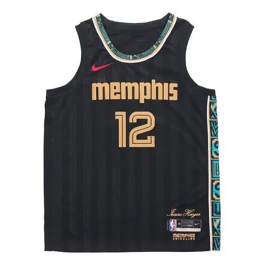 Nike Nba Ja Morant Memphis Grizzlies Basketball Jersey - Black